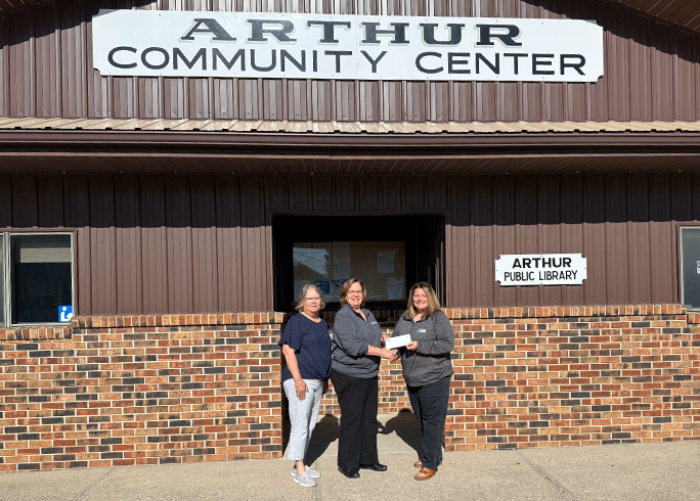 UBI Donates to Arthur Community Center Renovations › United Bank of Iowa