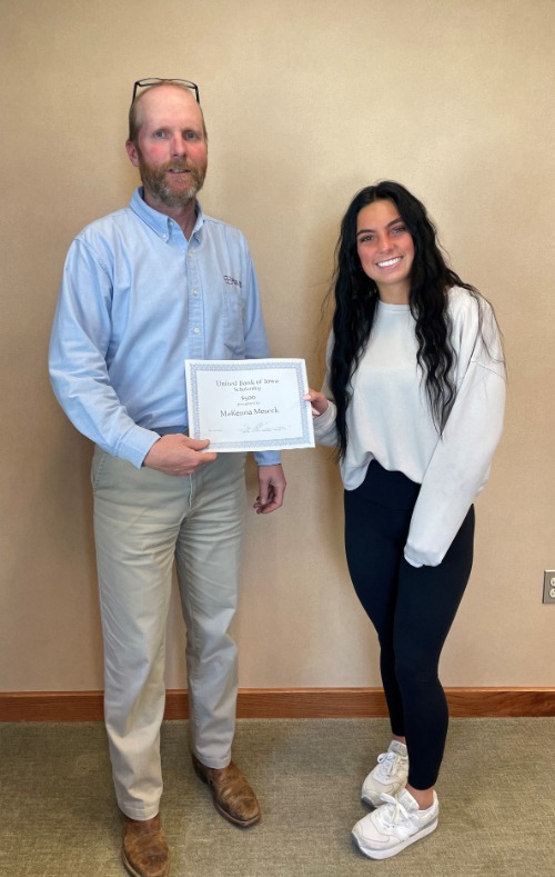 2024 UBI Scholarship Winners › United Bank of Iowa