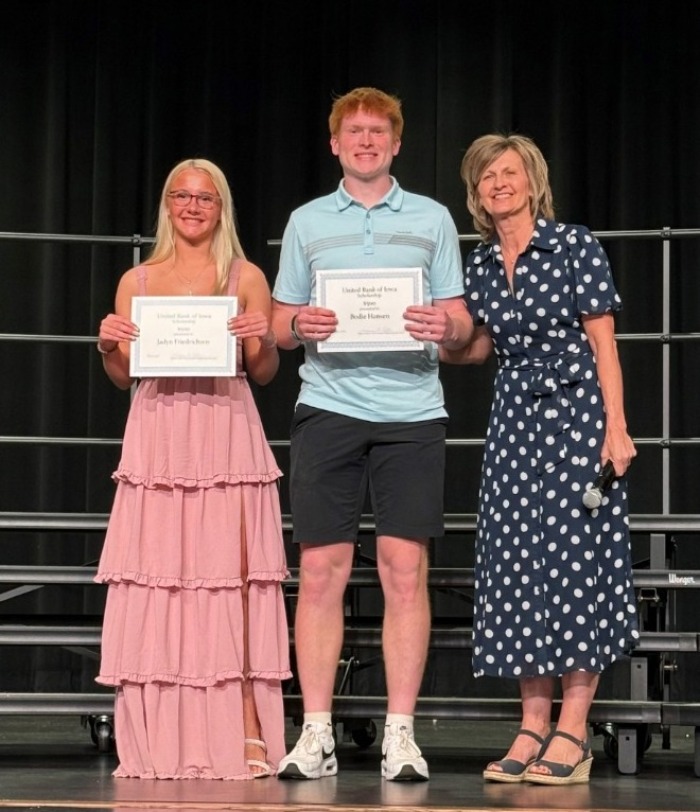 2025 UBI Scholarship Winners › United Bank of Iowa