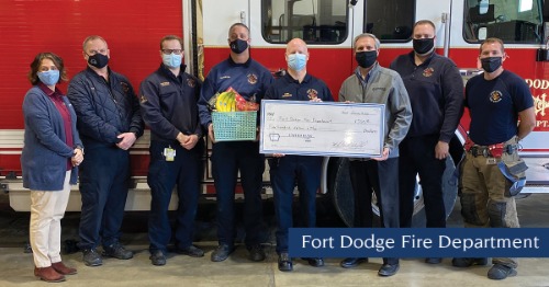 UBI Donates to Area Emergency First Responders › United Bank of Iowa