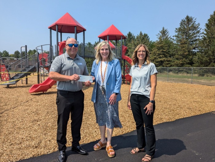 UBI Donates to East Sac County Elementary School Playground Project ...